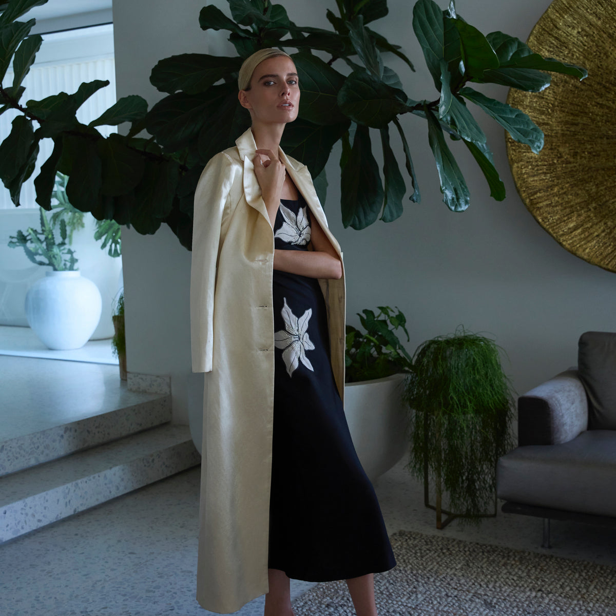 Nikita Midi - Black or Straw – MOSS & SPY